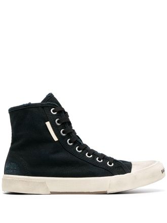 Balenciaga baskets montantes Paris - Noir