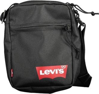 Levi's Mens Mini Crossbody Solid (Red Batwing) Cross Bag, Regular Black, One Size