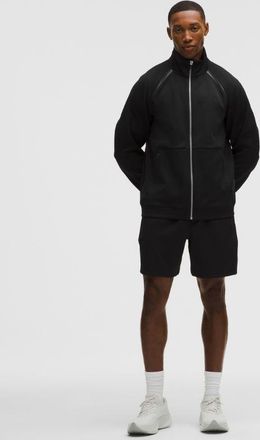 lululemon Short Pace Breaker sans doublure r&eacute;fl&eacute;chissante pour Hommes - 18 cm - Noir - Taille 2XL