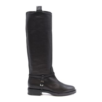 Sergio Rossi Erh&ouml;he deinen Stil mit wundersch&ouml;nen hohen Stiefeln - - Shoes - Damen - Schwarzk - 36 1/2 EU