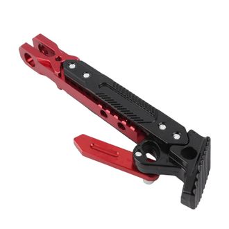 Generic ANGGREK Motorrad-Seitenst&auml;nder, Verstellbarer St&auml;nder aus Aluminiumlegierung f&uuml;r Motorr&auml;der, Rutschfestes Design mit Anpassbarer H&ouml;he f&uuml;r Verschiedene