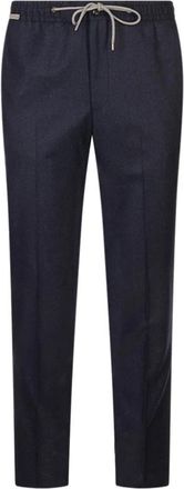 Corneliani Gerade Wollhose - - Trousers - Herren - Blau - XL