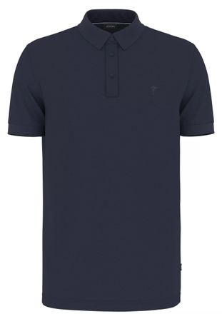 Joop Poloshirt JOOP Primo, Herren, Gr. M, dunkelblau, Jersey, Obermaterial: 100% Baumwolle, unifarben, regular fit normal, B&uuml;ndchen, Shirts