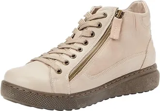 Andrea Conti Bottes pour Femme Tendance, Gris Pierre foncé, 38 EU