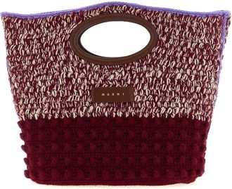 Marni Clutch - Dunkelrot