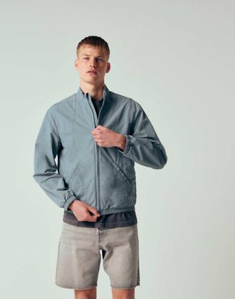Asos Veste de surv&ecirc;tement en tissu ripstop - Bleu p&acirc;le