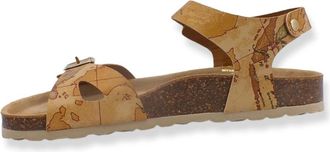 Alviero Martini 1A Classe Femme, Chaussures, Beige, Taille: 36 EU Sandales Plates