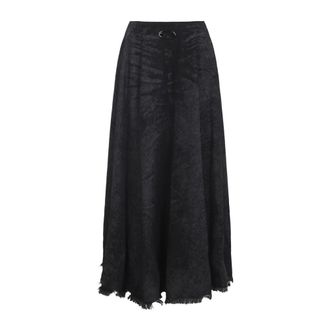 Diesel Femme, Jupes, Noir, Taille: W24 De-Hannie-Fsh Skirt