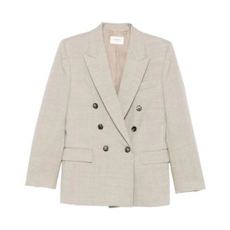 Saint Laurent Damen, Jacken, Grau, MGr&ouml;&szlig;e
