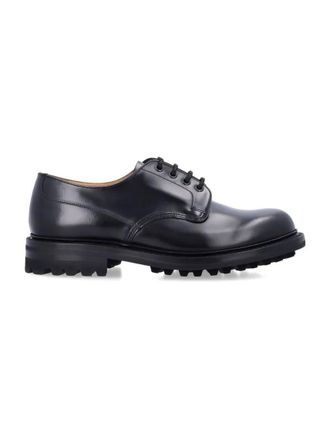 Churchs Mc Neil Lace-Up Derby Shoes - Gr. 7_5 - in Schwarz