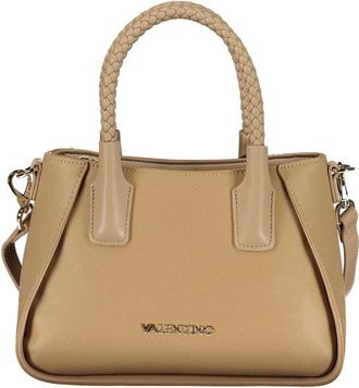 Mario Valentino Mario Valentino Beiger Polyurethan Damenhandtasche mit Griffen und Schultergurt