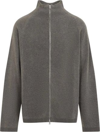 Our Legacy Homme, Pulls, Gris, Taille: XL Cardigan z zamkiem Line