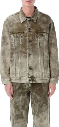 Levi's Homme, Vestes, Gris, Taille: M Veste Trucker Coupe D&eacute;contract&eacute;e