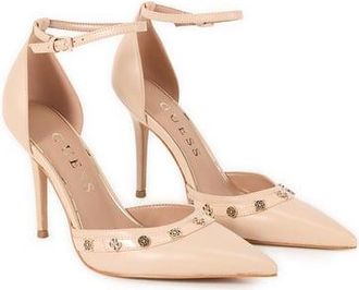 Guess Escarpins &agrave; boucle en cuir m&eacute;lang&eacute;