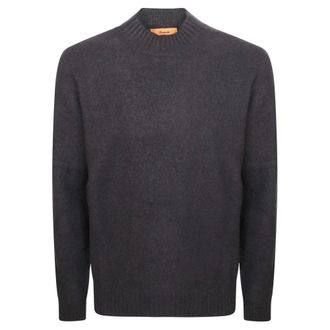 Drumohr Lupetto ML Garzato Tubico Lana Garzata - Homme - Pulls - Brun - Taille: XL