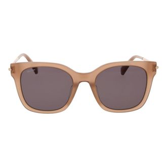 Max Mara MA-1064958 Butterfly Acetate Sunglasses - Beige