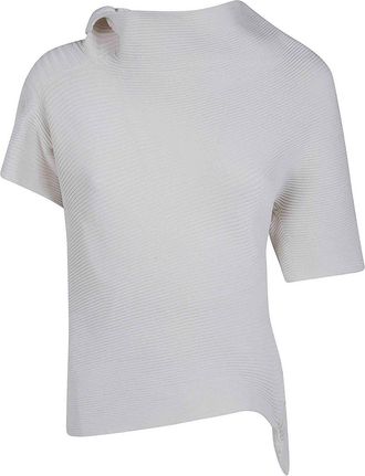 Issey Miyake Top - Blanc