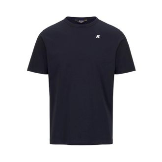 K-Way Homme, Tops, Bleu, Taille: L T-Shirt &agrave; Manches Courtes