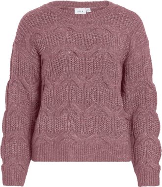 Vila Vitoko L/S Cable Knit Top - Noos