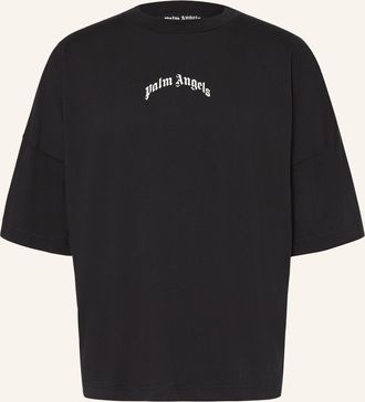 Palm Angels Oversized-Shirt schwarz