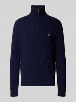 Polo Ralph Lauren Loose Fit Troyer aus Woll-Baumwoll-Mix