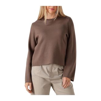 Object Brauner O-Neck Pullover f&uuml;r Frauen - - Knitwear - Damen - Braun - S