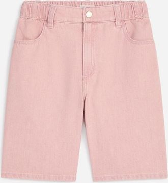 Arket Lockere Jeansshorts -Rosa