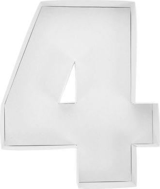 Angoily Kartonbox Zum Bef&uuml;llen Papierschachtel in Zahlenform Snackbeh&auml;lter Aus Pappe Partytablett Mit Nummer Lebensmittelhalter F&uuml;r Jubil&auml;en Und Geburtstage