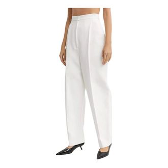 Khaite Femme, Pantalons, Blanc, Taille: 42 FR Ashford Pantalons