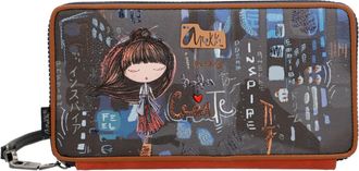 Anekke Contemporary RFID Passport Wallet XXL Multicolor