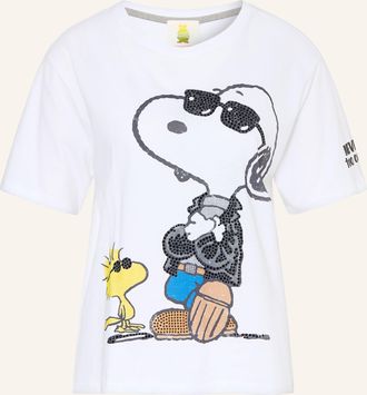 Princess Goes Hollywood Princess Goes Hollywood T-Shirt Mit Schmucksteinen weiss