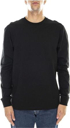 Carhartt Work in Progress Homme, Pulls, Noir, Taille: L Base Crewneck SweaT-shirt