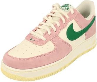 Nike Nike Air Force 1 07 LV8 ND Hommes Trainers FV9346 Sneakers Chaussures (UK 7.5 US 8.5 EU 42, sail Malachite Soft Pink 100)