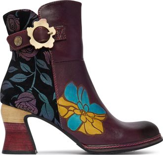 Laura Vita Stiefeletten Laura Vita Eleao 002 Dunkelrot