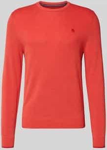 Lerros Strickpullover mit Label-Stitching