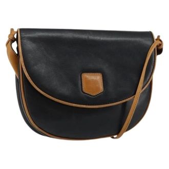 Celine Sac bandouli&egrave;re en cuir vintage Pre-owned - Femme - Pre-owned - Noir - Taille: ONE Size