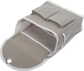 Artibetter Hängende Aufbewahrungstasche aus Baumwoll leinen Wandorganizer für Schlafzimmer und Büro Platzsparender Wandbeutel zur Raumordnung Vielseitig für Stud