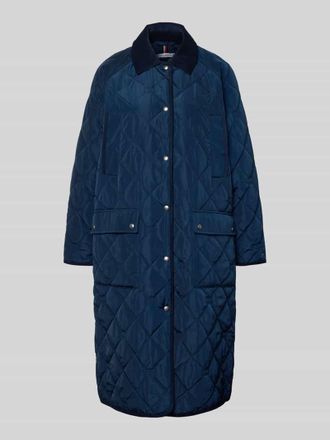Tommy Hilfiger Regular Fit Steppmantel mit Logo-Details