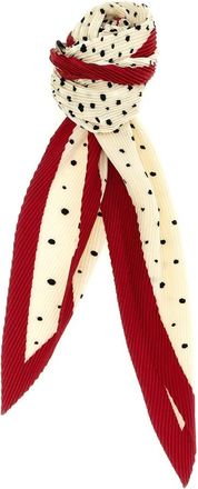 Valentino Garavani Femme, Accessoires, Multicolore, Taille: ONE Size Foulard en Soie Pliss&eacute;e Losange