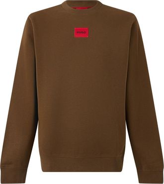 HUGO BOSS Diragol212 Sweatshirt mit Rundhalsausschnitt - - Sweatshirts & Hoodies - Herren - Braun - XS