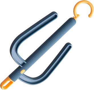 BESPORTBLE iplusmile Multifunktionaler Schuhaufh&auml;nger aus Robustem Abs Kunststoff Drehbarer Doppelhaken f&uuml;r Schuhe und Slipper Platzsparend Tragbar f&uuml;r Balkon Ou