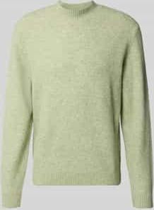 Mc Neal Strickpullover mit gerippten Abschlüssen