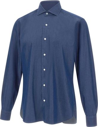 Barba Homme, Chemises, Bleu, Taille: L Dandy Life Shirt