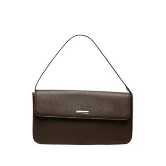 Burberry Sac bandouli&egrave;re vintage en cuir Pre-owned - Femme - Pre-owned - Brun - Taille: ONE Size