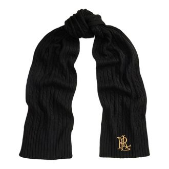 Ralph Lauren &Eacute;charpe Cor Cbl - Femme - Accessoires - Noir - Taille: ONE Size