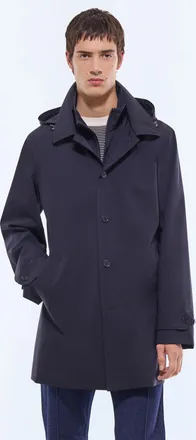 Fursac Parka en toile technique d&eacute;perlante - Taille XXL - Homme