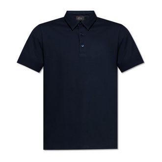 Brioni Homme, Tops, Bleu, Taille: XL Polo en coton