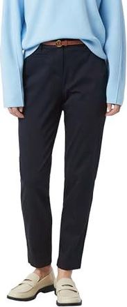 Comma Tuyau 7/8 Pantalons, 5976 Bleu Marine, 48 Plus Femme