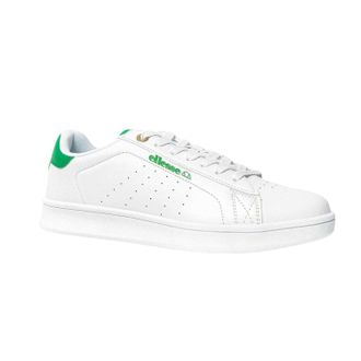 Ellesse Logo Sneaker f&uuml;r Herren, Cupsohle (Wei&szlig;/Gr&uuml;n)