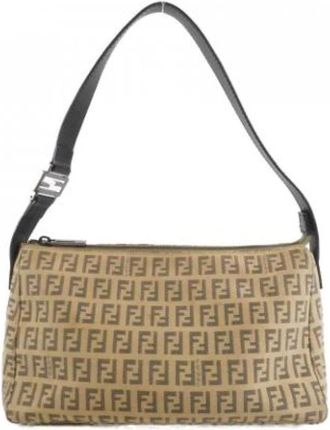 Fendi Sac bandouli&egrave;re vintage Pre-owned - Femme - Pre-owned - Beige - Taille: ONE Size